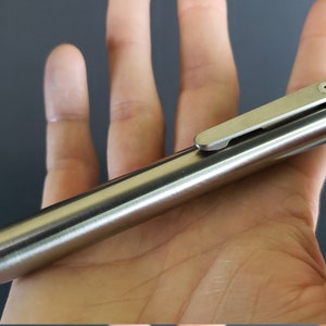 MARKSMITH® TITANIUM Bolt Action Permanent Marker With Custom Engraving ...