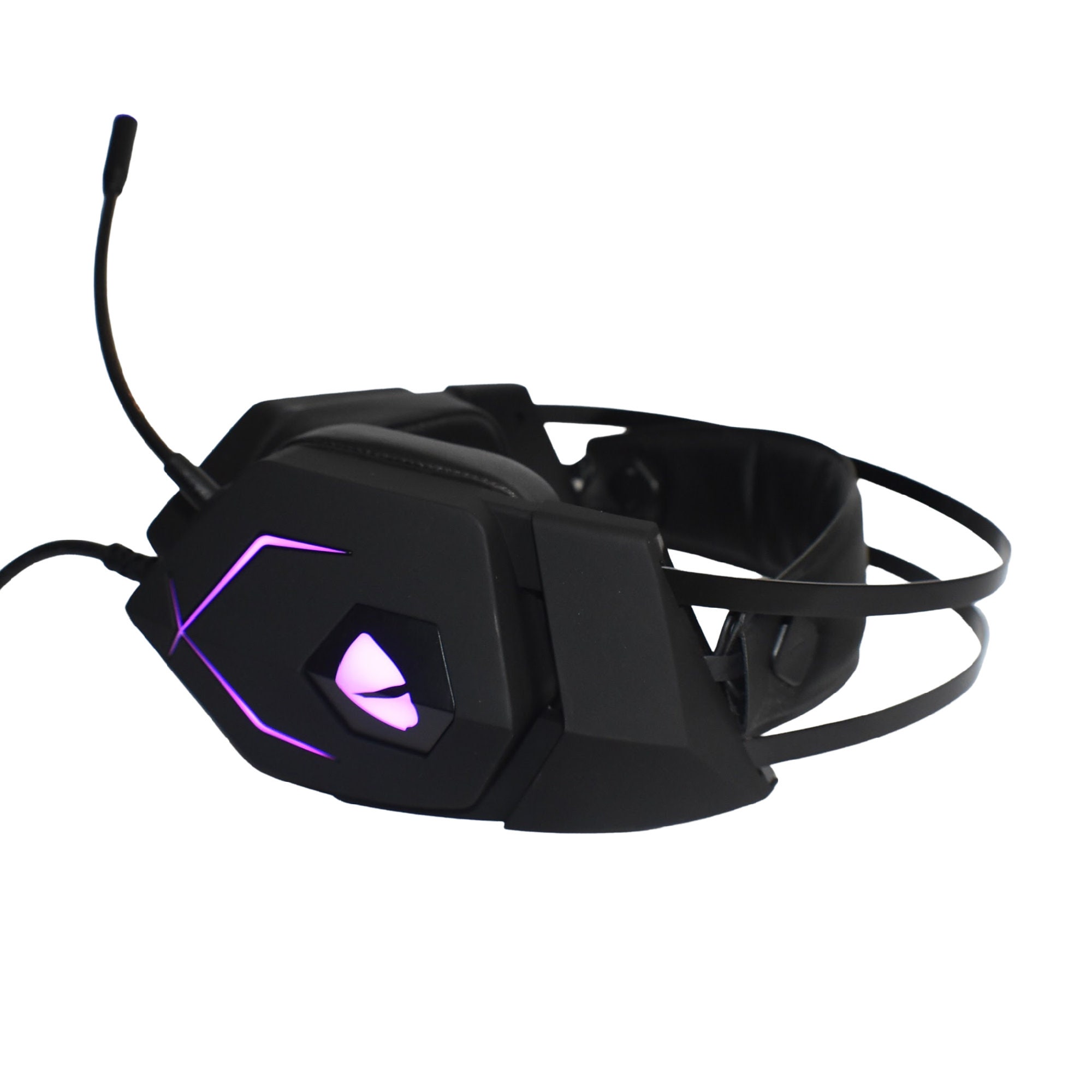 Pink Raptor Gaming Headset-led Gaming Headset-50mm Driver Unit-dino 7.1 ...