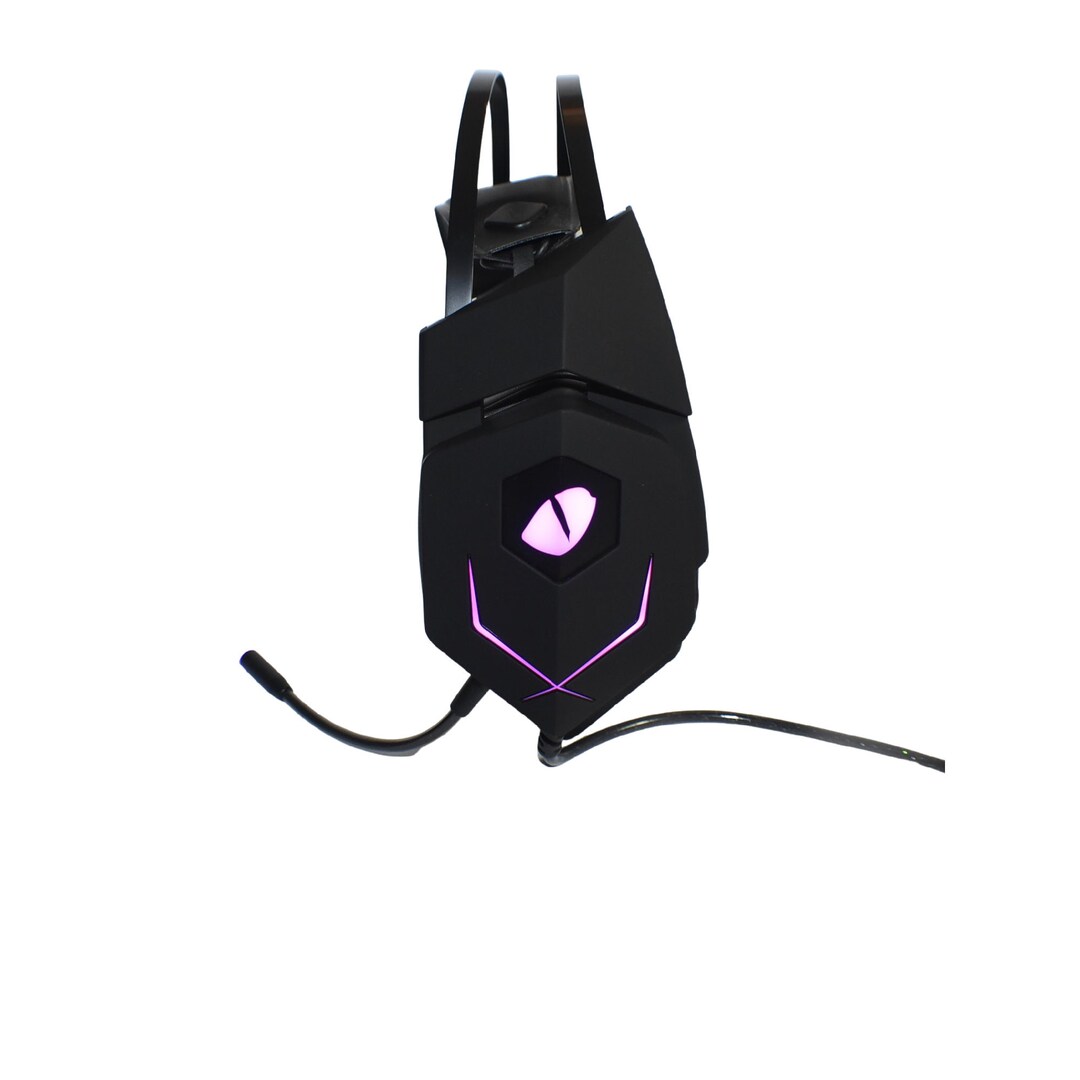 Pink Raptor Gaming Headset-led Gaming Headset-50mm Driver Unit-dino 7.1 ...