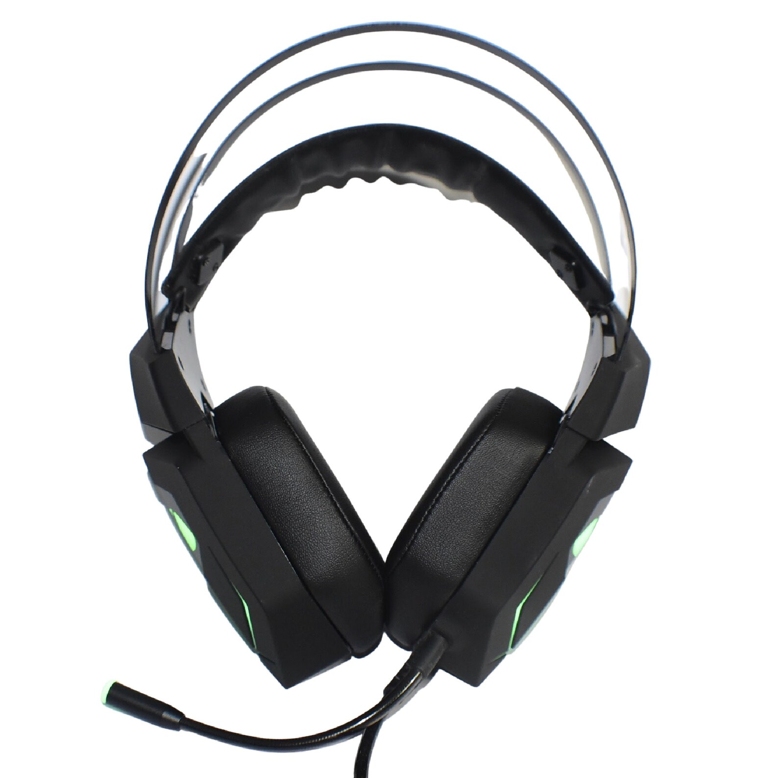 Green Raptor Gaming Headset-led Gaming Headset-50mm Driver Unit-dino 7. ...