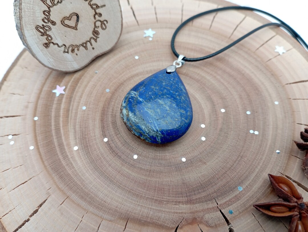 Lapis Lazuli Pendant model 2 - Etsy
