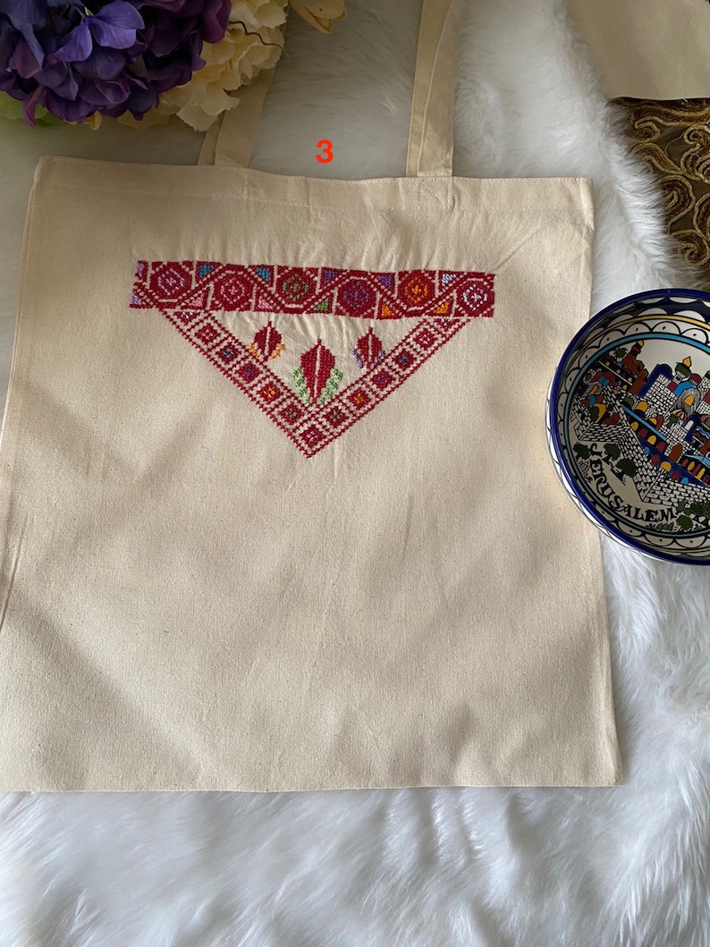 Tatreez Tote & Hand Bags Hand Embroidered - Etsy