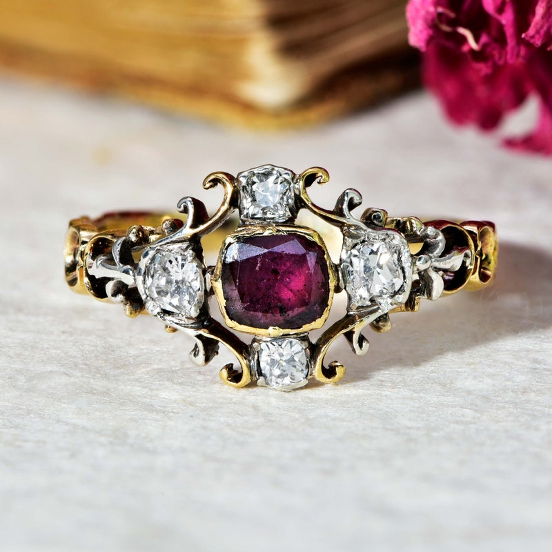 Georgian Ring - Etsy