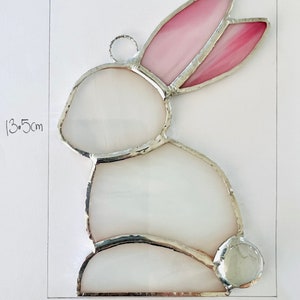 Stained Glass Easter Bunny - Etsy