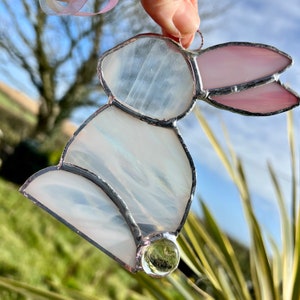 Stained Glass Easter Bunny - Etsy