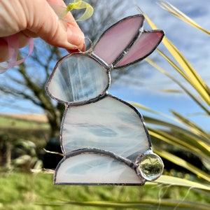 Stained Glass Easter Bunny - Etsy
