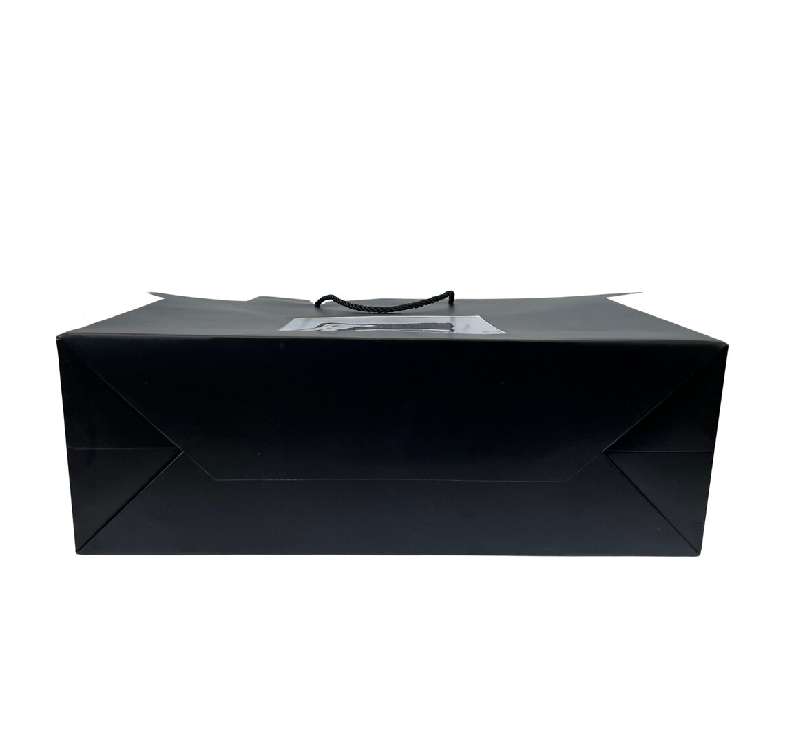 6 Luxury Black House Shaped Gift Bags - Housewarming Gift-gift From ...