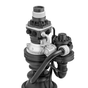 Handmade Rocket Engine Scale Model of Raptor 3 - Detailed Miniature ...