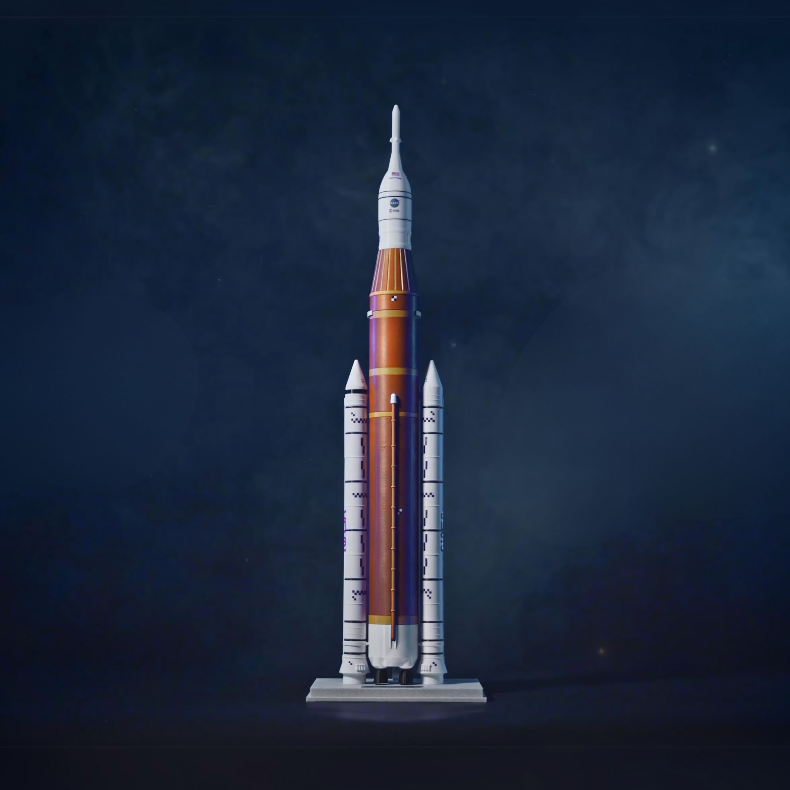 NEW NASA Artemis 1 Space Launch System SLS Model Rocket 1:144 Scale ...