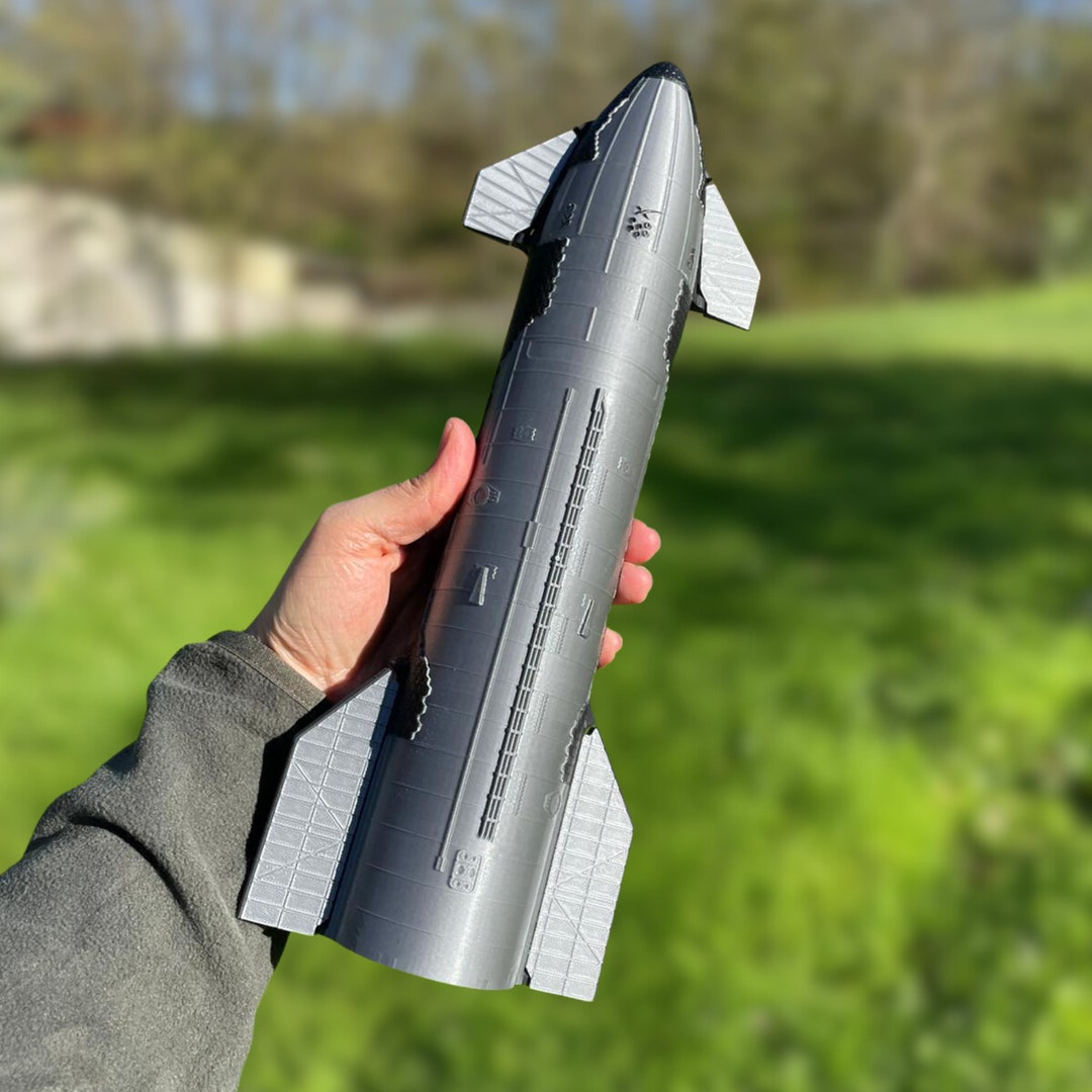 NUEVO modelo Starship SN25 Booster 9 plataforma de lanzamiento orbital ...