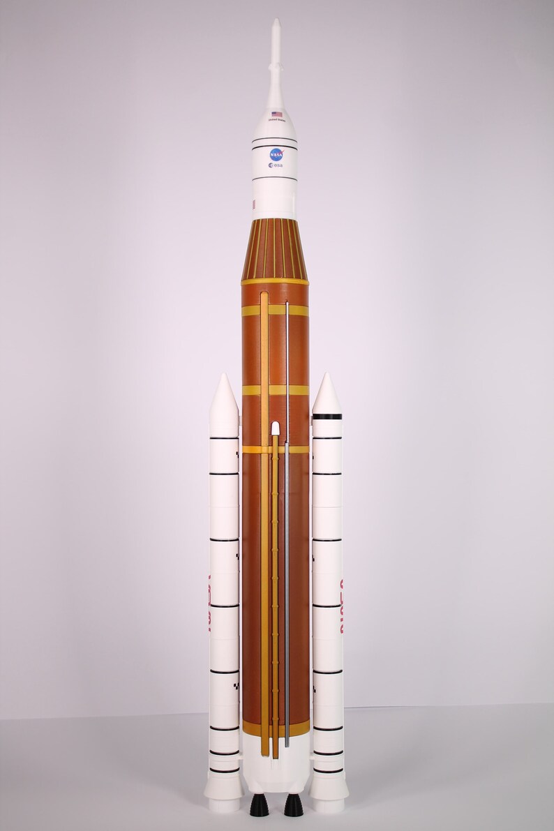 NASA Artemis 1 Space Launch System SLS Model Rocket 1:144 Scale 68cm ...