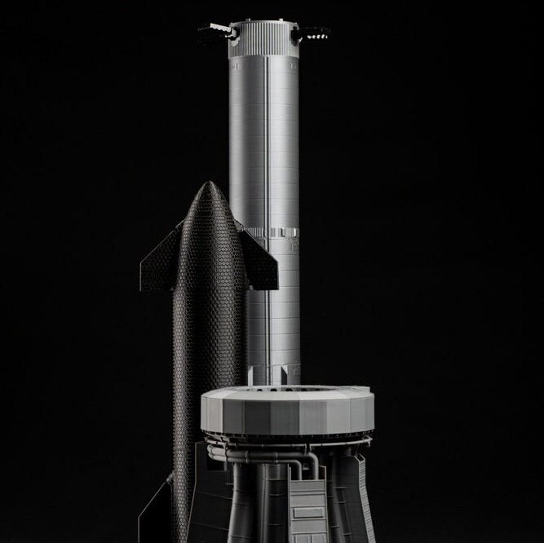 Starship SN29 Booster 11 OLP IFT3 Modello Stampato in 3D 1:144 - Etsy
