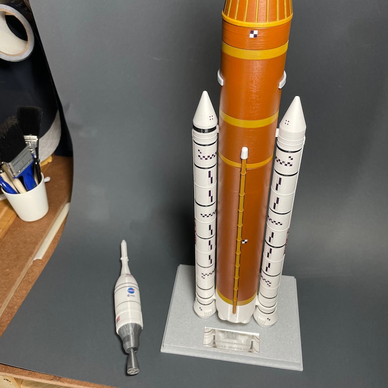 NASA Artemis 1 Space Launch System SLS Model Rocket 1:144 - Etsy