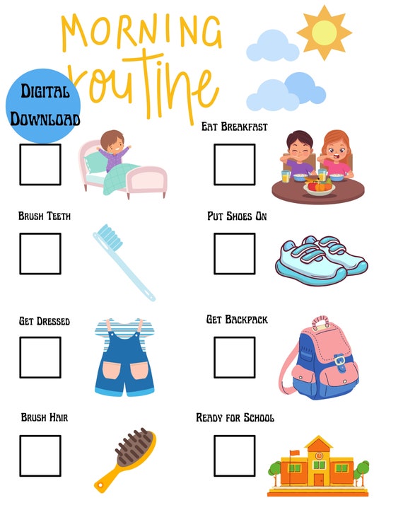 Morning Routine Morning Routine