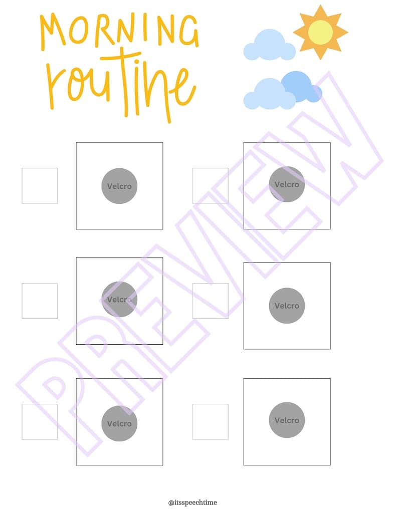 Morning and Evening Routines, To-do List Bundle for Kids, Can Be ...