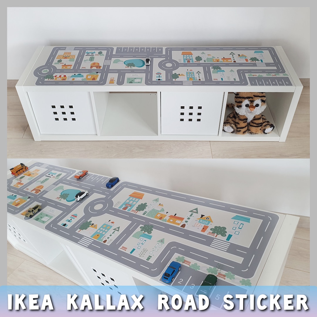 For IKEA KALLAX Road City Sticker, Street Vinyl Decal, Ikea KALLAX ...