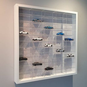 Display Case for Hot Wheels Cars 1:64 Diecast Matchbox Cars - Etsy