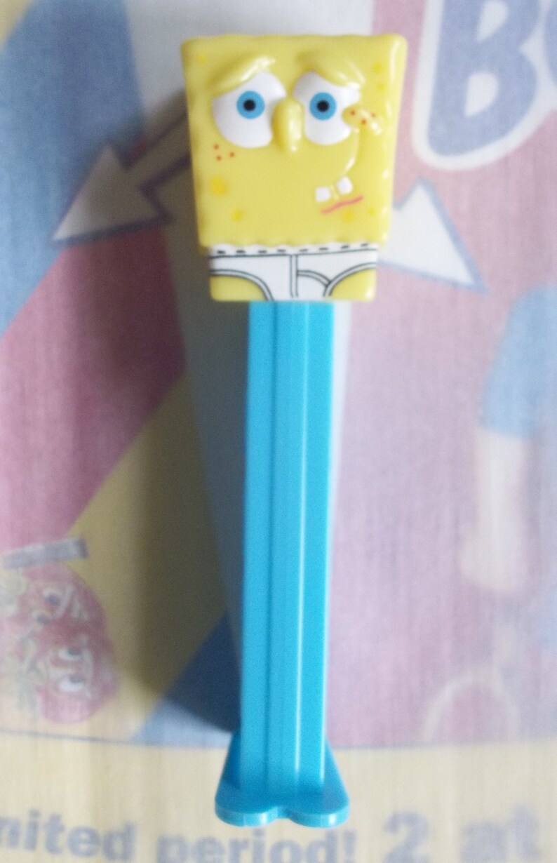 Vintage / PEZ Candy Dispenser / Spongebob Squarepants / - Etsy