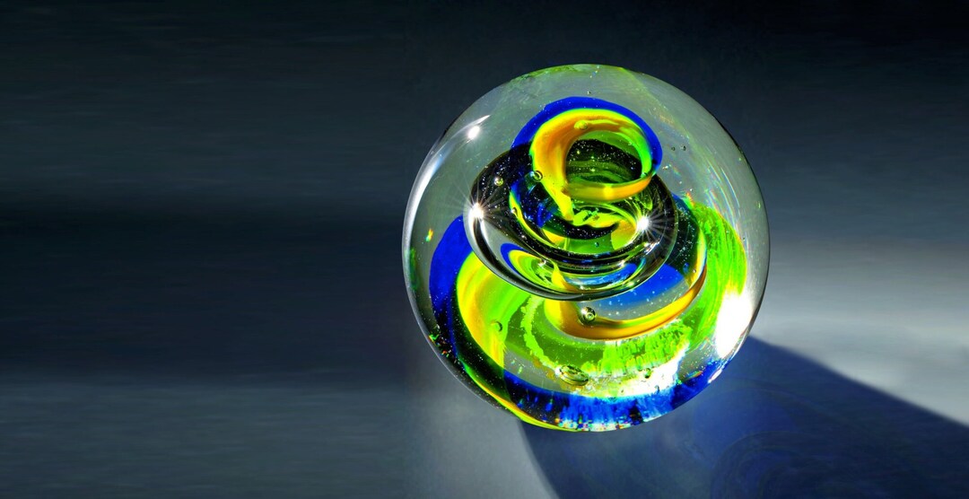 High-quality Noble Beautiful Crystal Ball in Different Colors - Etsy UK