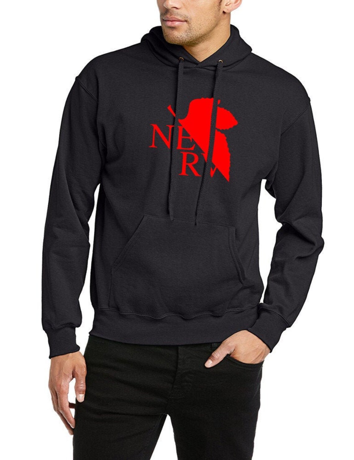 Neon Genesis Evangelion Nerv Hoodie Anime Manga Eva - Etsy