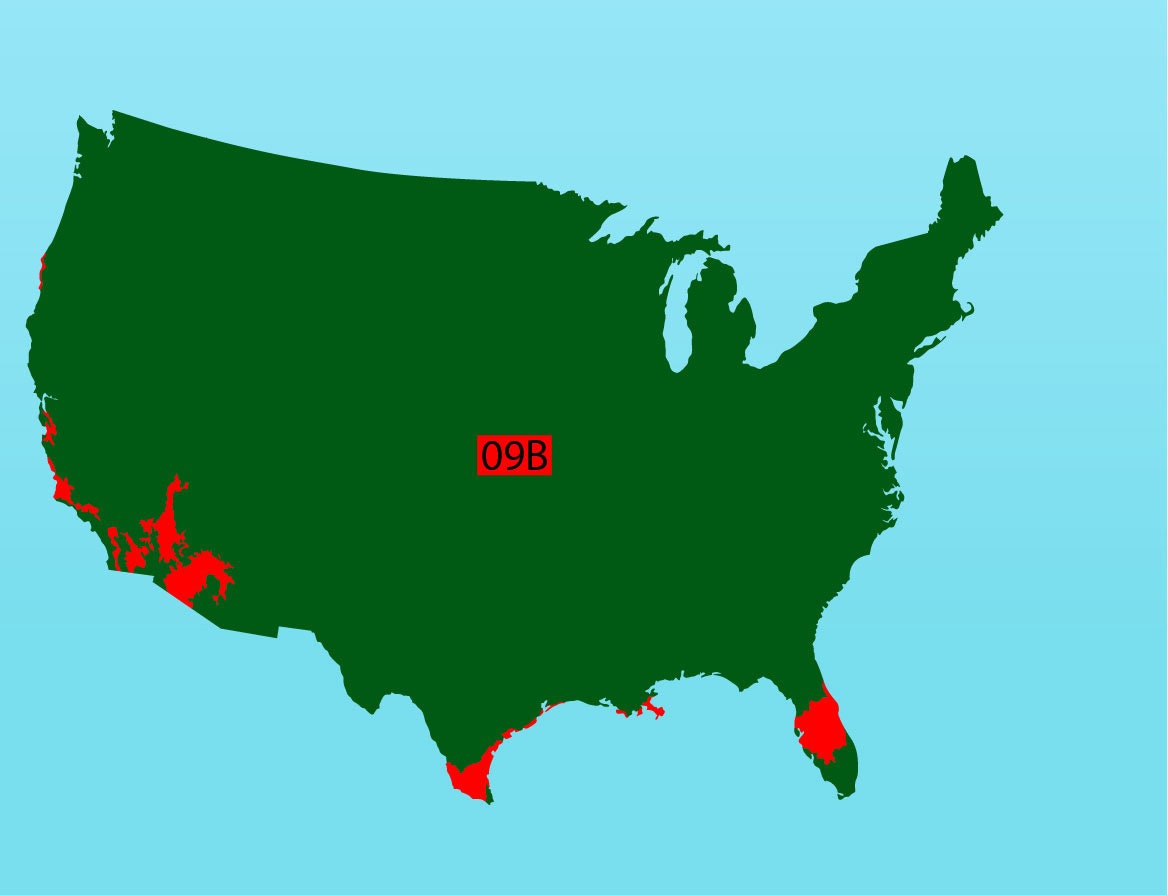 Food Gardening Zone 9b Poster, 18 X 24 Inches, Ready to Hang Framed ...