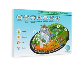 Hydroponic Poster - Etsy