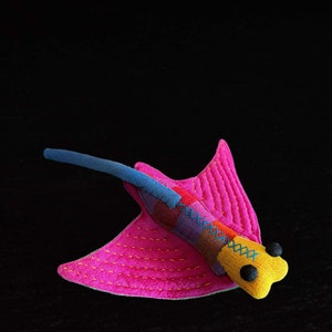 Animal Toy, Manta Ray Sting Ray Toy Handmade, Kids Birthday Gift Boy ...