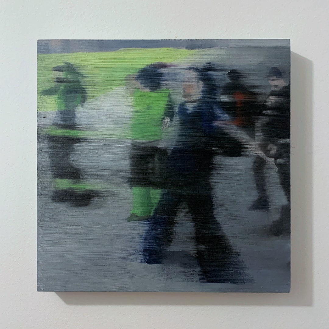 Cybergoth Underpass Dance Party Painting - Etsy