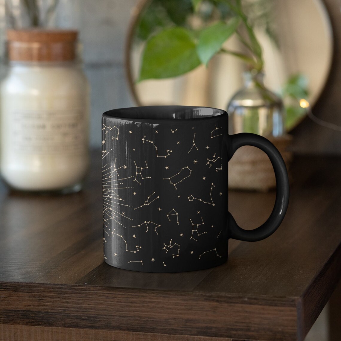 Constellation Mug | Gifts for Her | Celestial, Stars | Gold Stars Mug ...