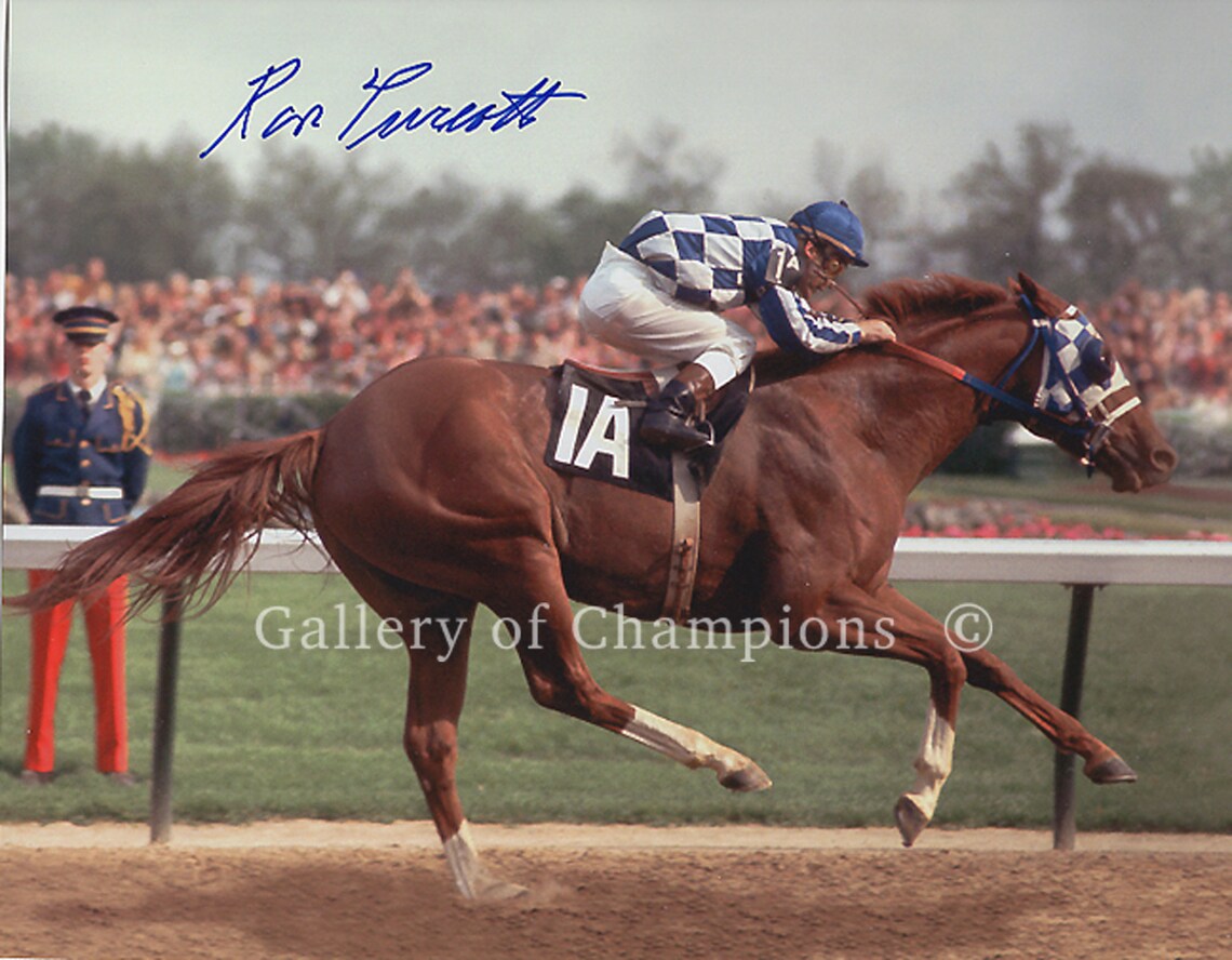 Secretariat 17 Photo Set 8" X 10"'s. One Signed Ron Turcotte - Etsy