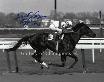 Ruffian 1975 Acorn Stakes Color Finish Photo - Etsy
