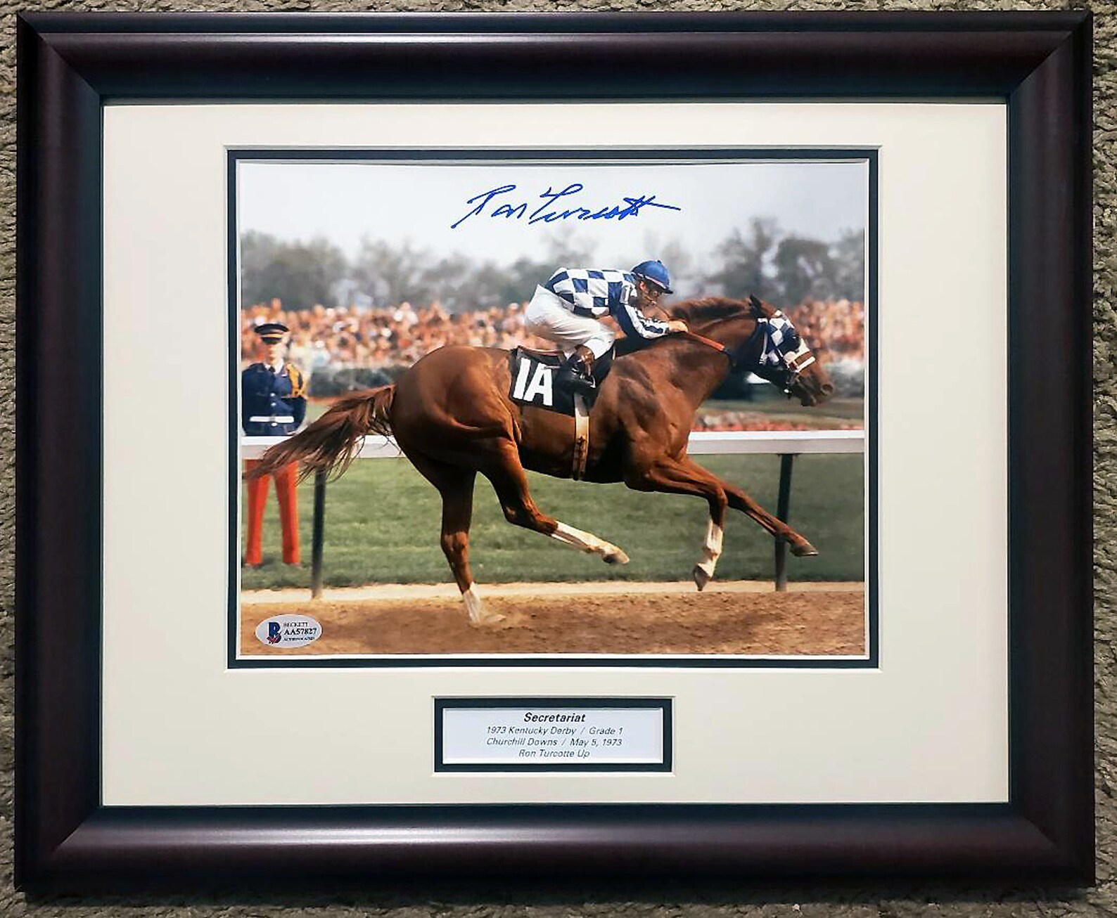 Secretariat Kentucky Derby 8x10 Framed Signed Photo - Etsy