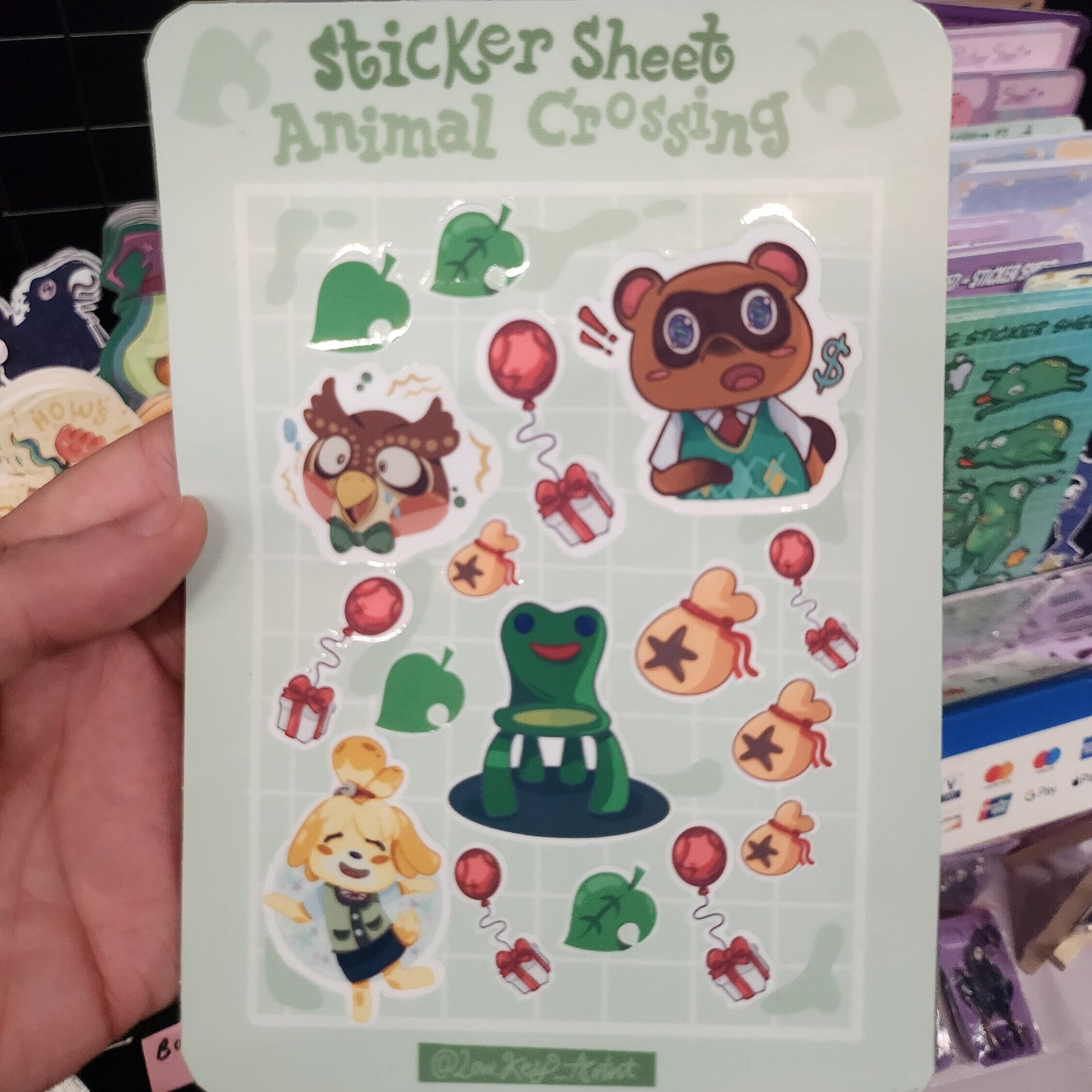 Animal Crossing/ ACNH / Sticker Sheet - Etsy