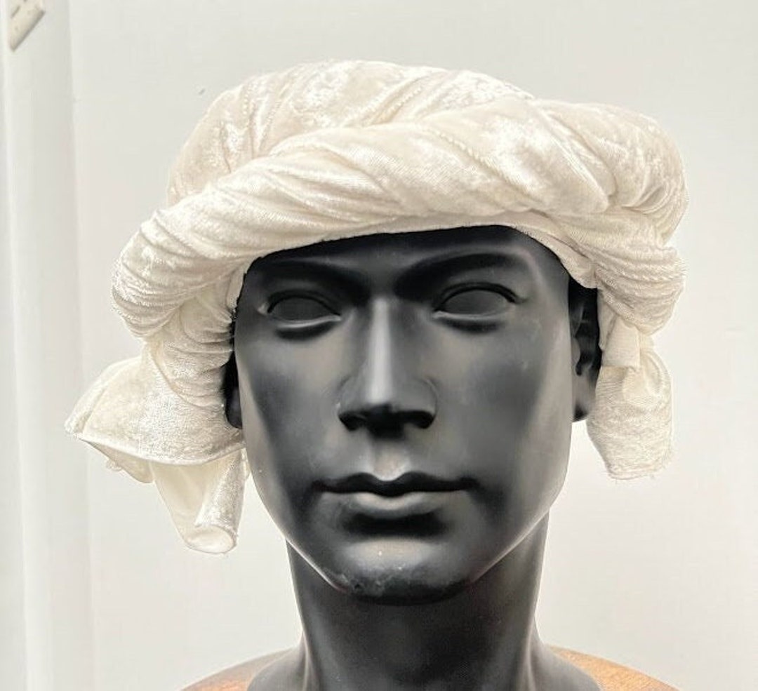 Men Halo Headwraps Velvet Durag Turban Hat for Men Gift for Him ...