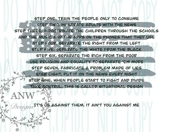 Brainwashed American Flag Svg - Etsy