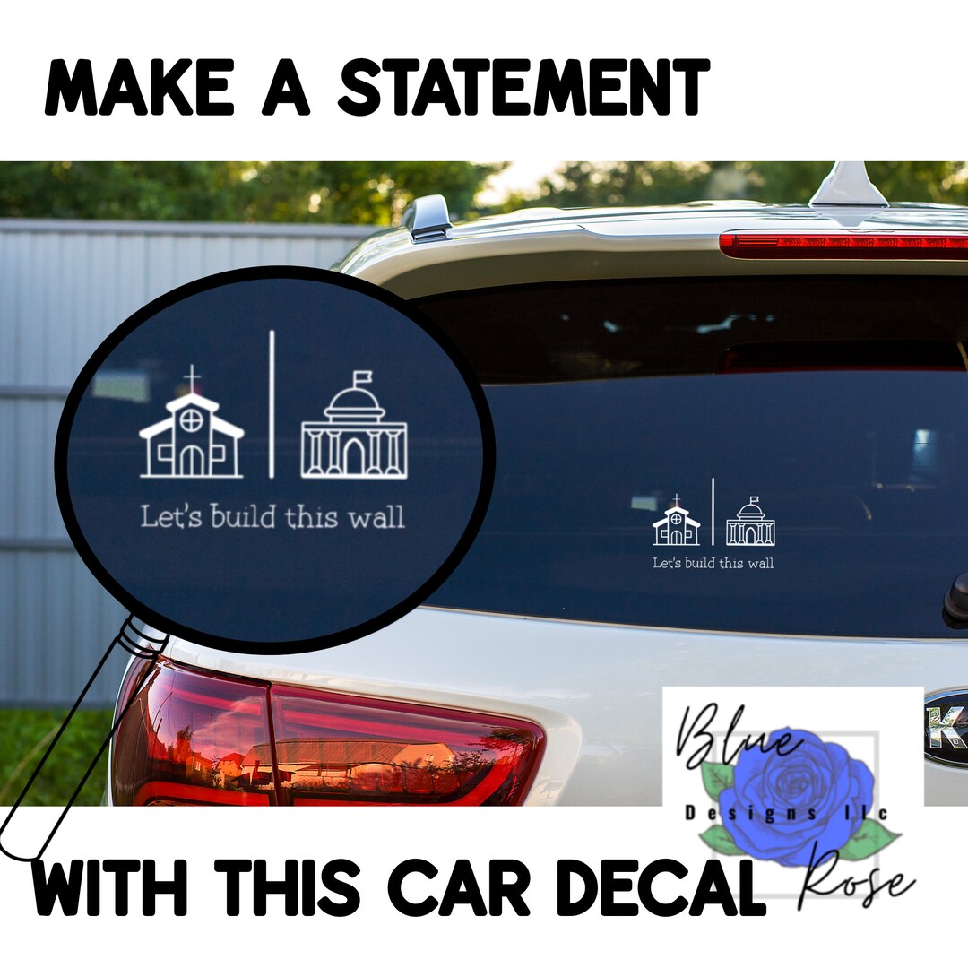 Statement Car Decal - Etsy