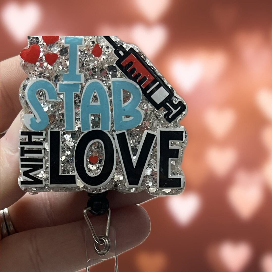 Medical/phlebotomy Badge Reel - Etsy