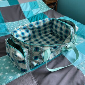 Duffle Bag - 2 Sizes- PDF Sewing Pattern- Intermediate Sewing Project ...
