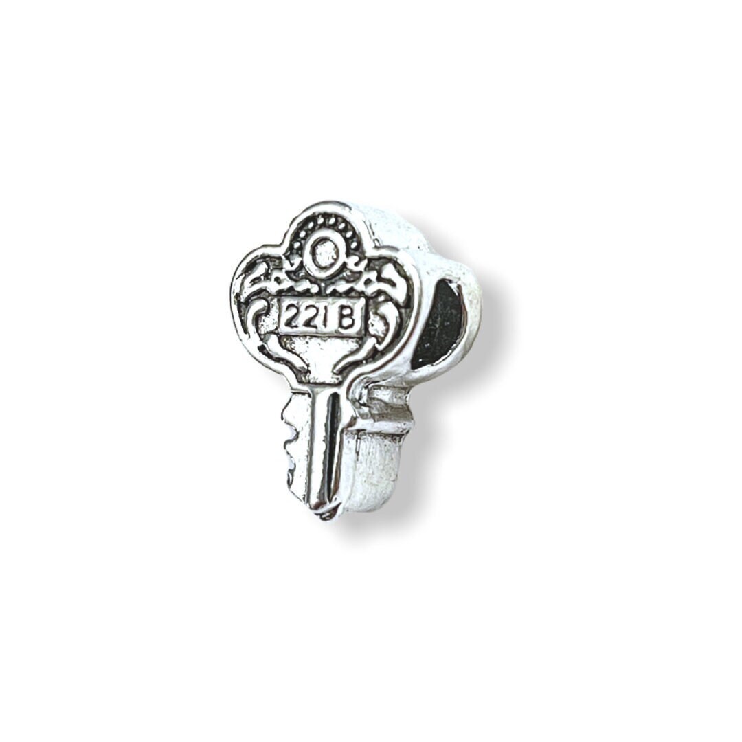 221 Key British Detective Charm - Etsy