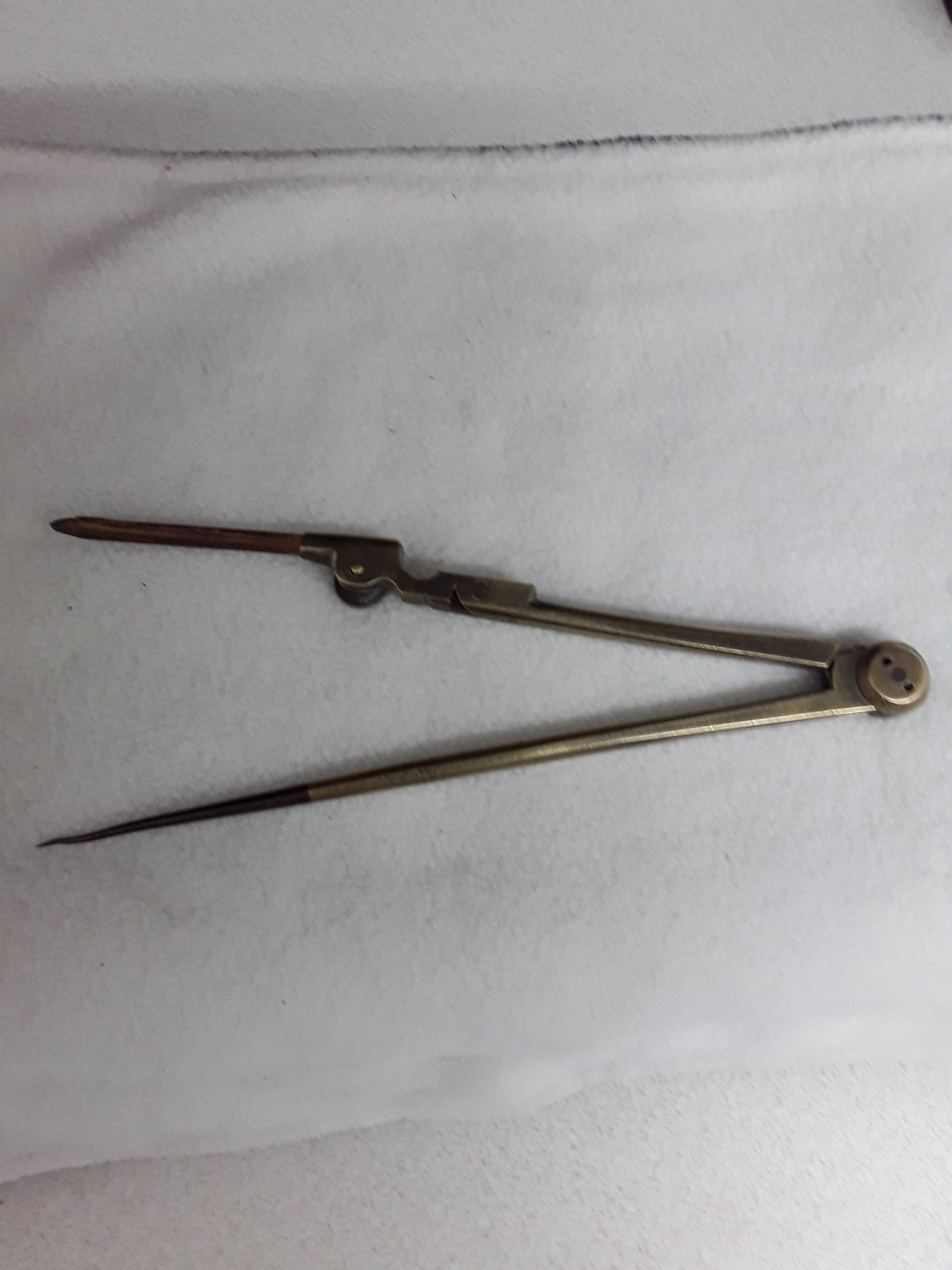 Pair of vintage brass compasses | Etsy