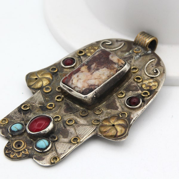 Hamsa Pendant - Etsy