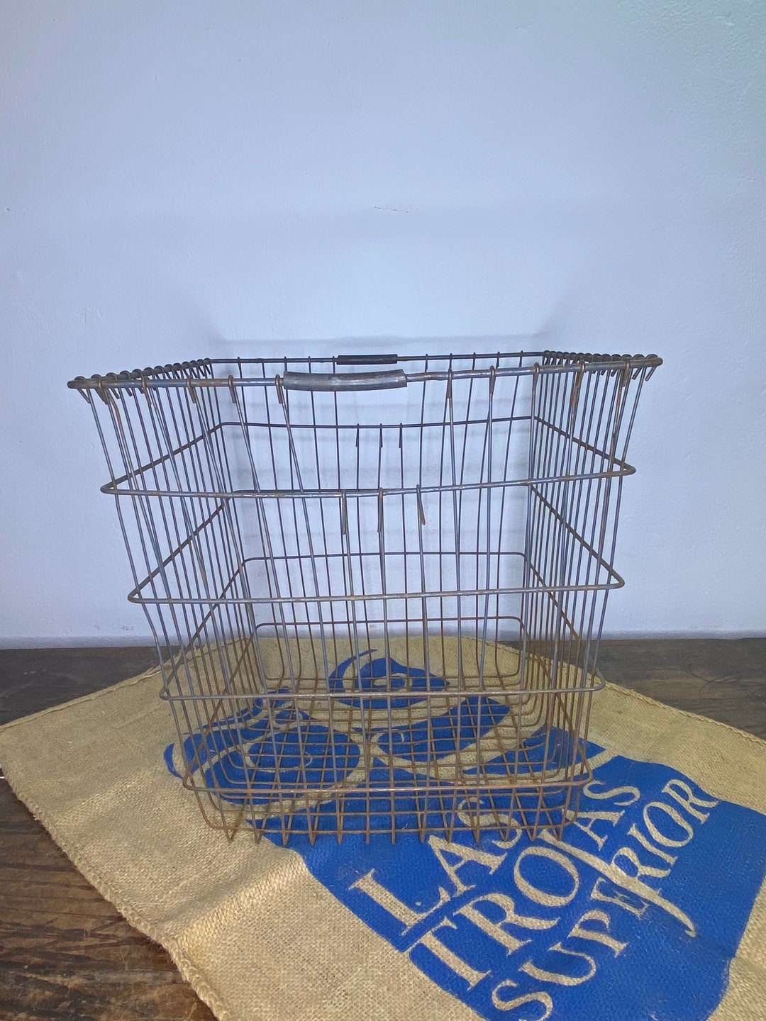 Sturdy Wire Basket, Transport Basket, Easter Basket - Etsy