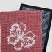 Pink Checkered Crochet Kindle/ereader Cover - Etsy