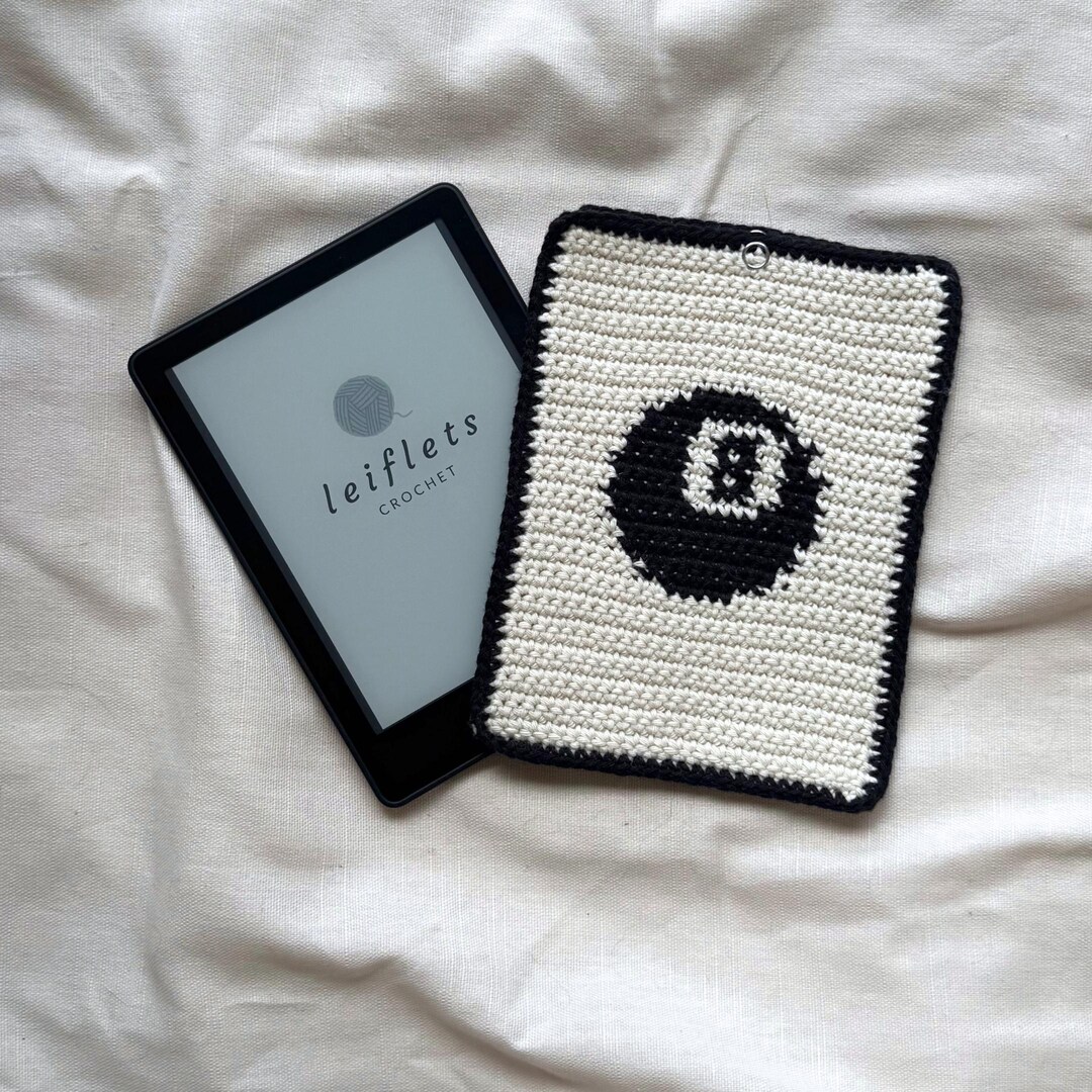 8 Ball Crochet Kindle/ereader Cover - Etsy