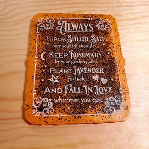 Customizable Practical Magic Sign- Resin - Etsy