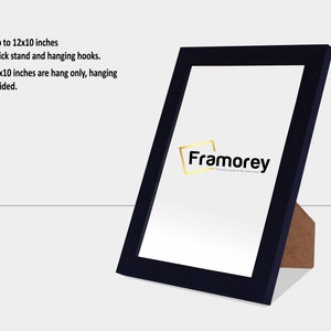 A1 A2 A3 A4 A5 A6 Black Picture Frames Handmade Photo Frames - Etsy