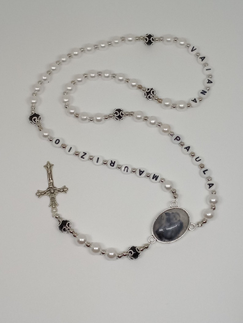 Rosary Personalized With Custom Picture Photo and Name * Baptism ...