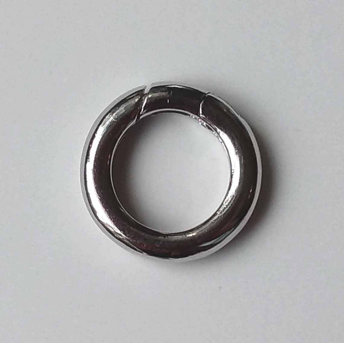 Circle Hinged Clasp-gate Ring-round - Etsy