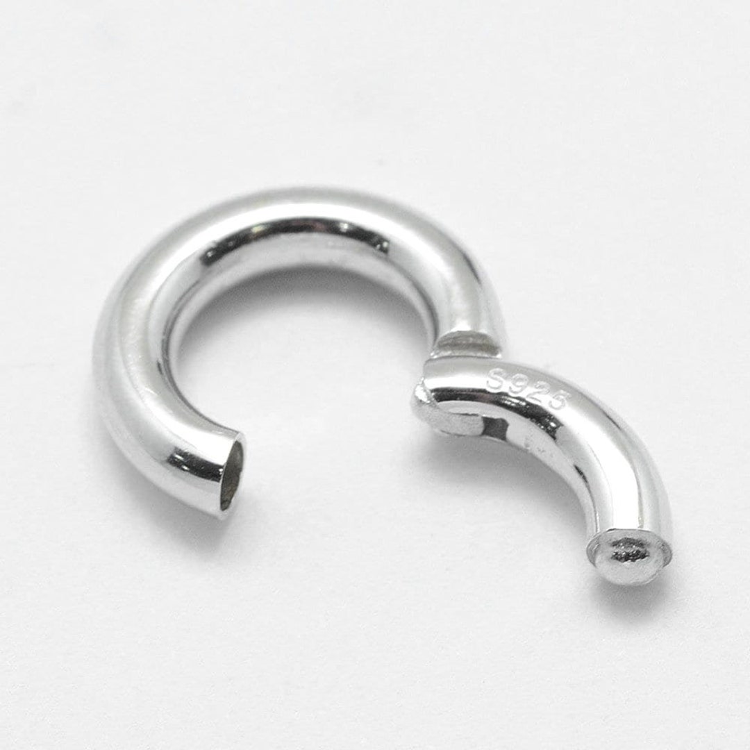 Circle Hinged Clasp-gate Ring-round Shortener-connector-enhancer-link ...