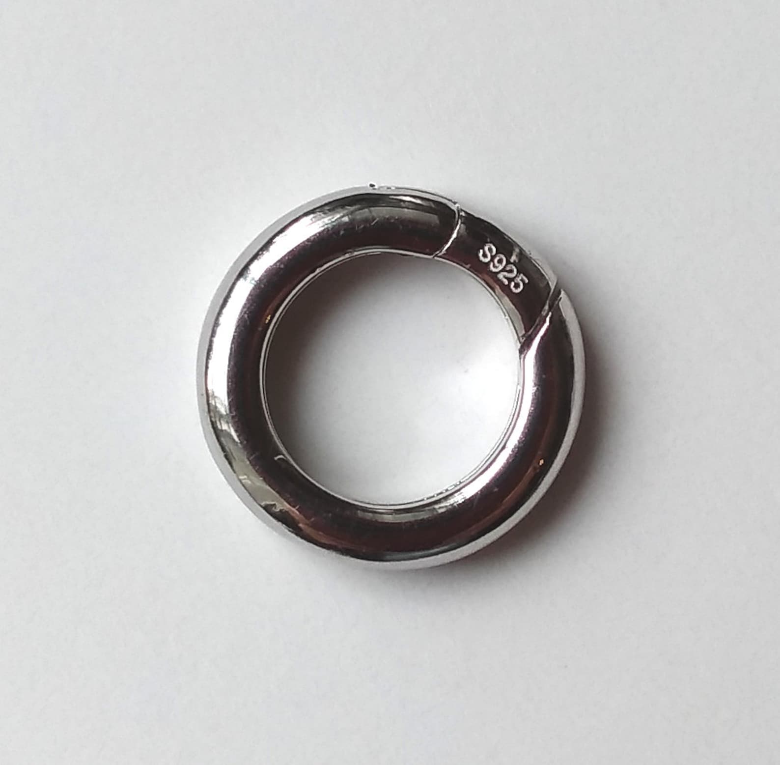 Circle Hinged Clasp-gate Ring-round - Etsy